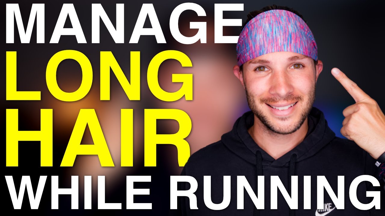 How To Manage Medium To Long Hair While Running | Men's Long Hair - YouTube