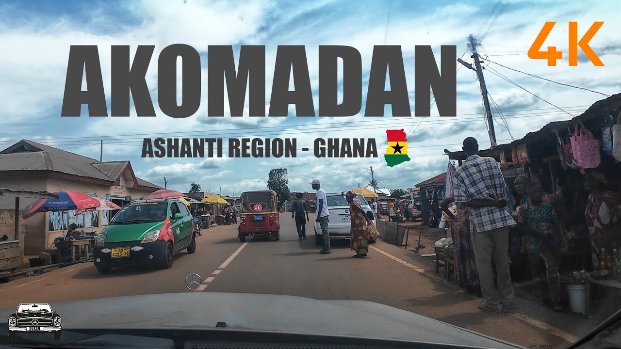 Akumadan Drive Tour from Afrancho E01 in Offinso North Ashanti Region ...