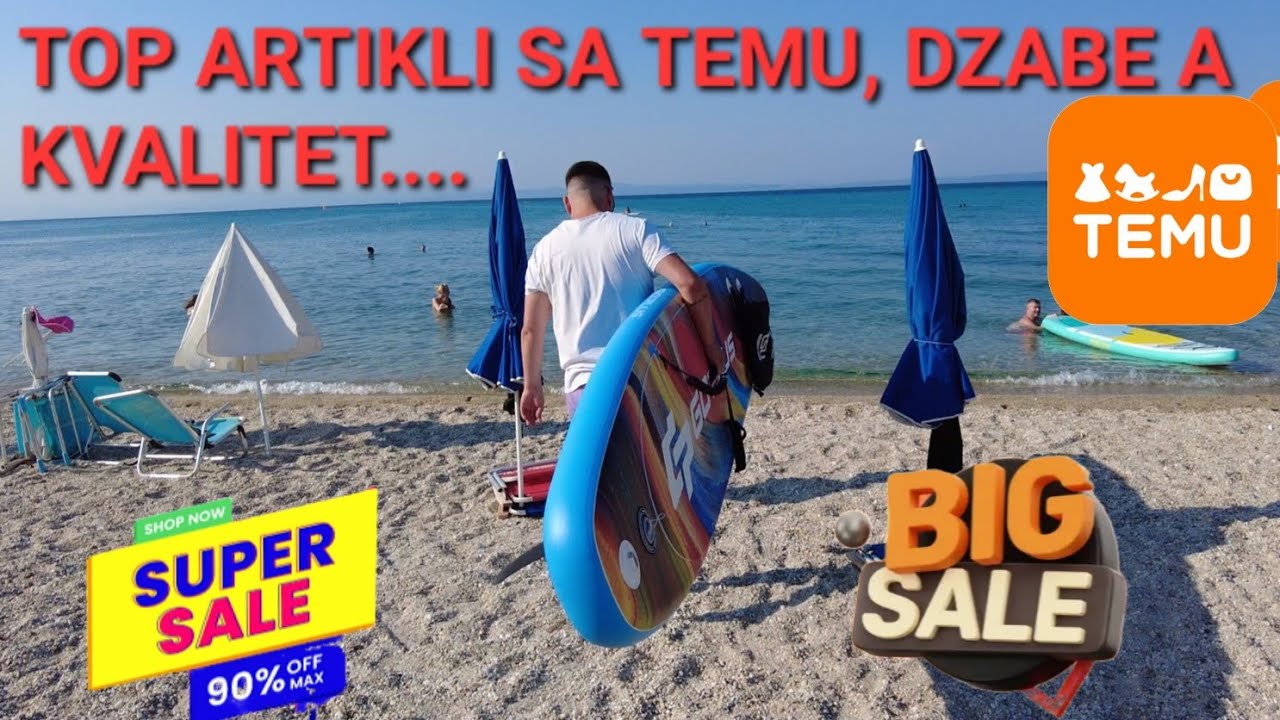TOP PROIZVODI SA TEMU ZA LETOVANJE! 👉🎉 - YouTube