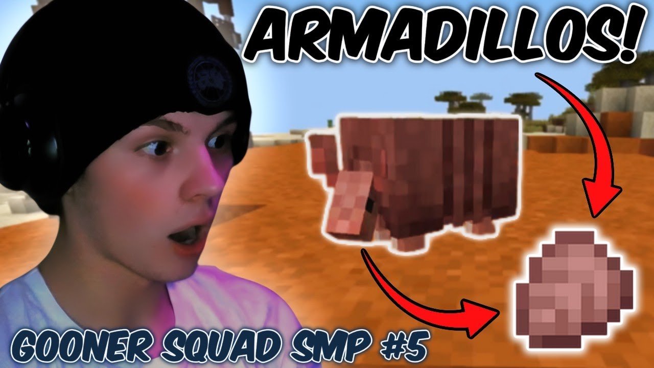 Gooner Squad SMP┃Episode 5 - Armadillos! - YouTube