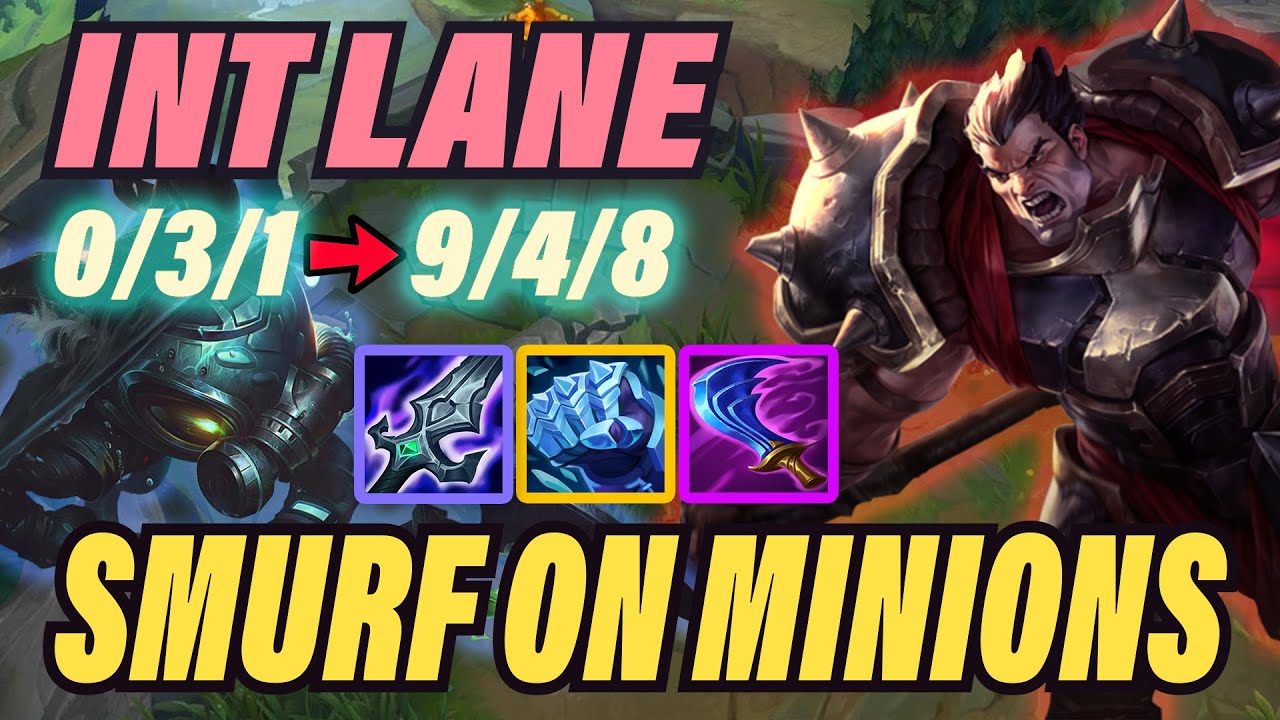 I Inted Lane But Got MOST CS as AD Bruiser Fizz | Fizzical Damage - YouTube