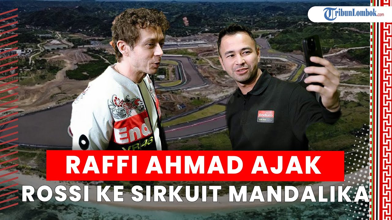 Raffi Ahmad jadi Saksi Motor Baru Tim Valentino Rossi di MotoGP 2024 ...