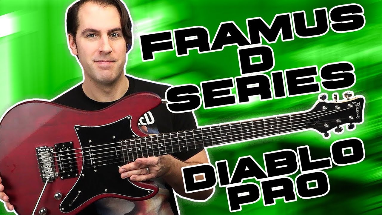 Super Strat Meets SG?!? | Framus Guitars D-SERIES Diablo Pro Demo ...