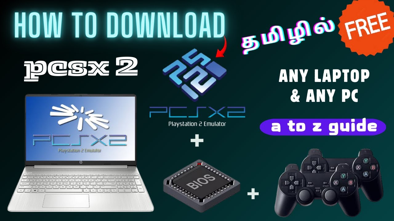 How To Download PS2 Emulator In PC & laptop 100 % Easy | with BIOS ...