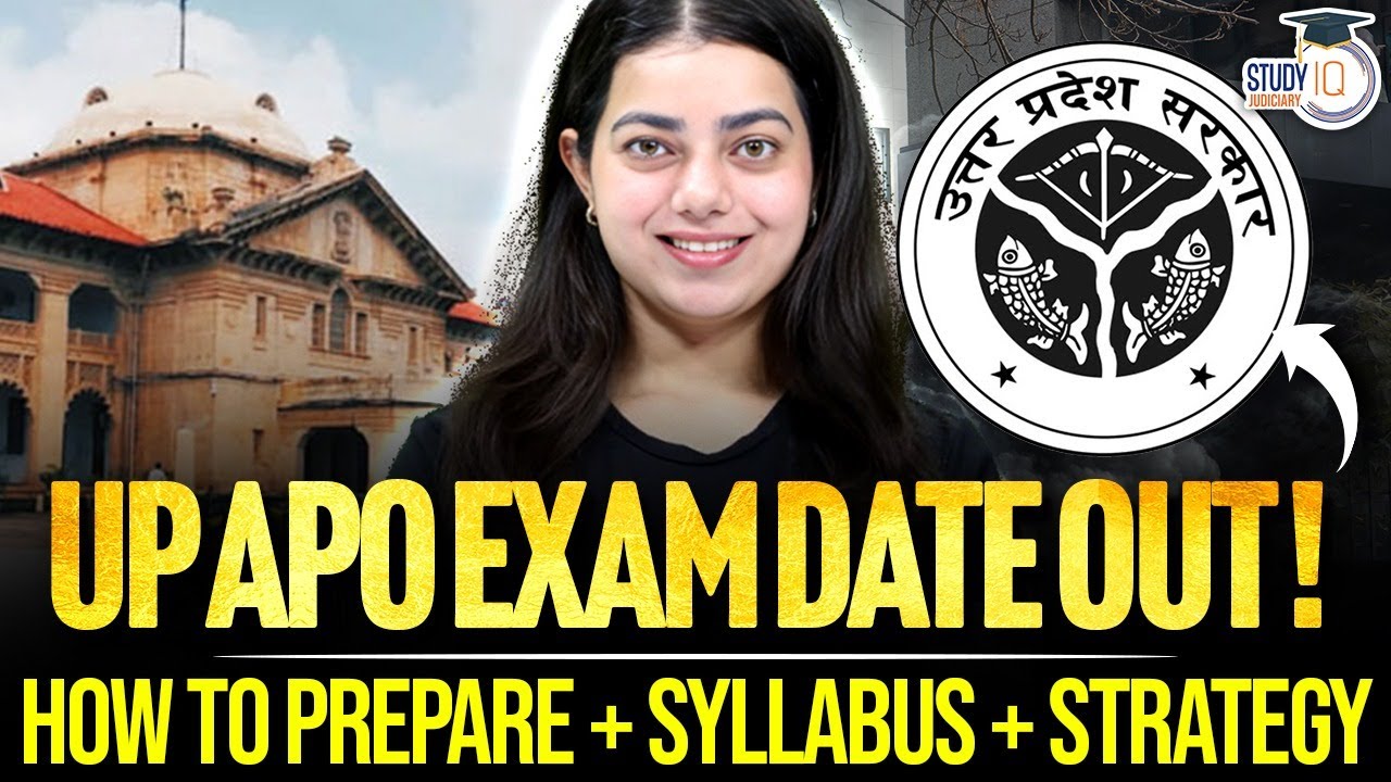 UP APO EXAM DATE OUT ! PREPARATION +STRATEGY + SYLLABUS | FULL DETAILS ...