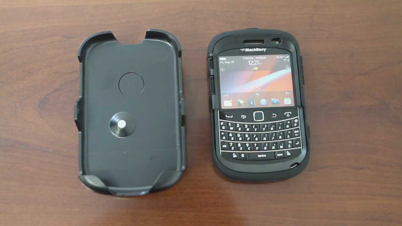 OtterBox Defender Case & Holster for BlackBerry Bold 9900 Series - YouTube