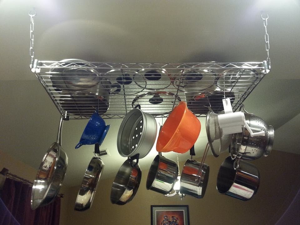 Build A Pot Rack at Willy Booth blog