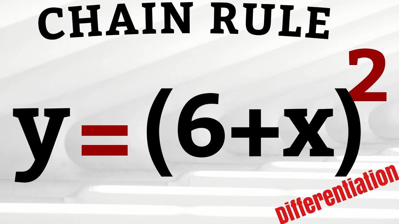 Chain Rule Method Of Differentiation | Derivatives - YouTube