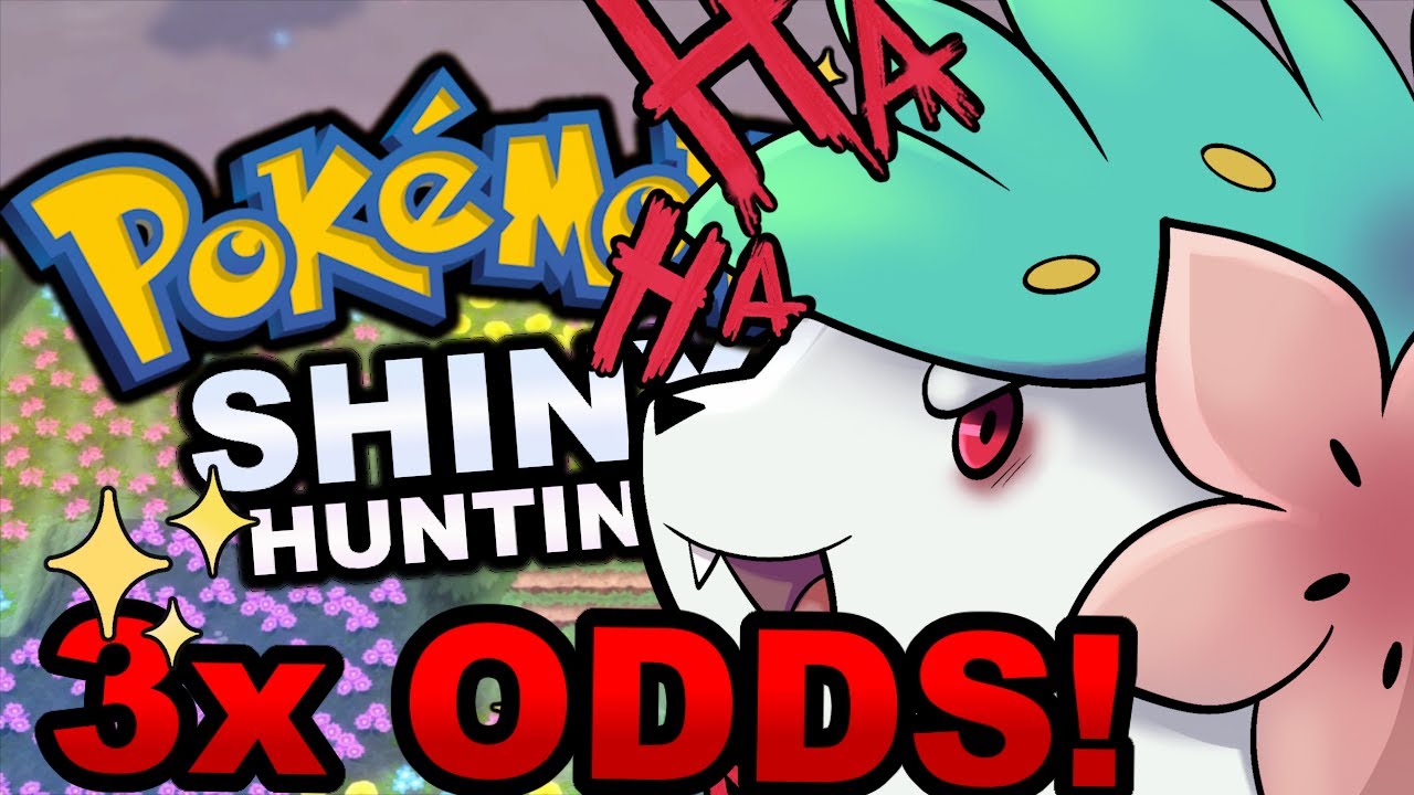 Shiny Hunting Shaymin in Pokémon Brilliant Diamond & Shining Pearl ...