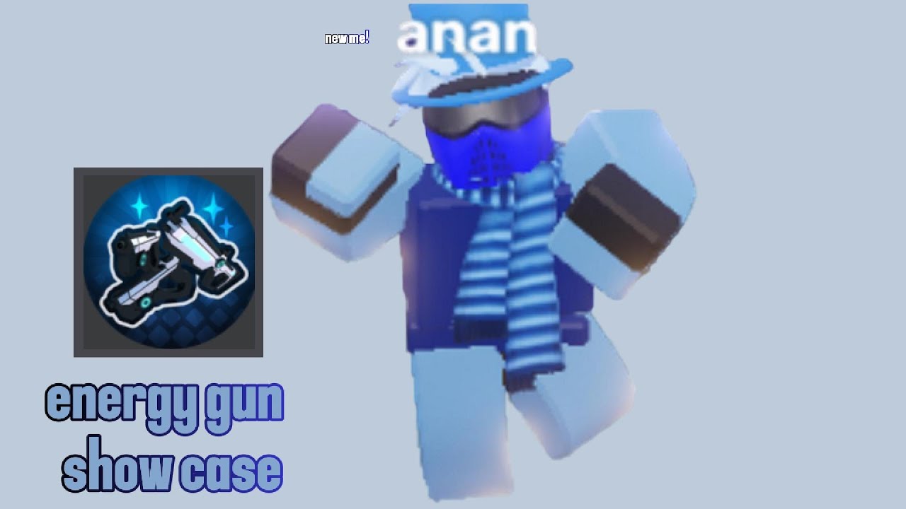 roblox rivals energy gun show case - YouTube