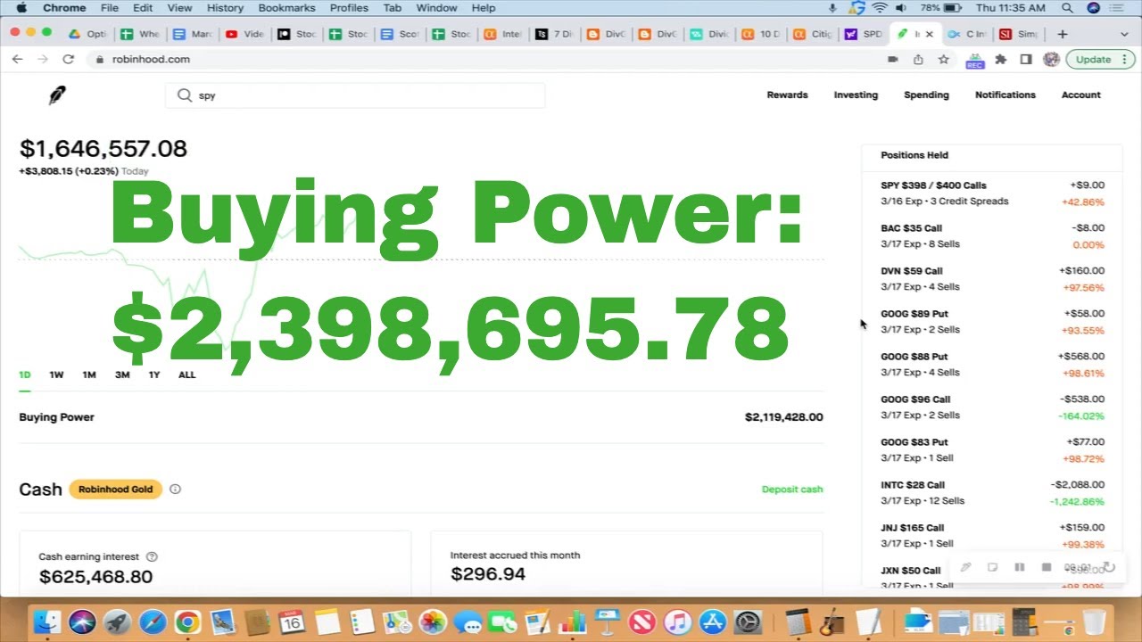 Increasing Buying Power to $2,398,695.78 - YouTube