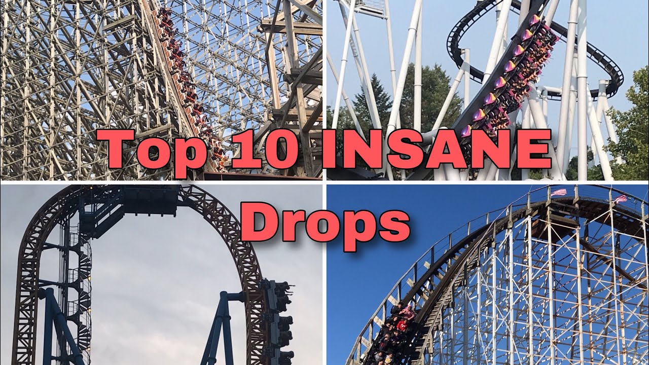 Top Ten Coaster Drops I’ve Experienced - YouTube