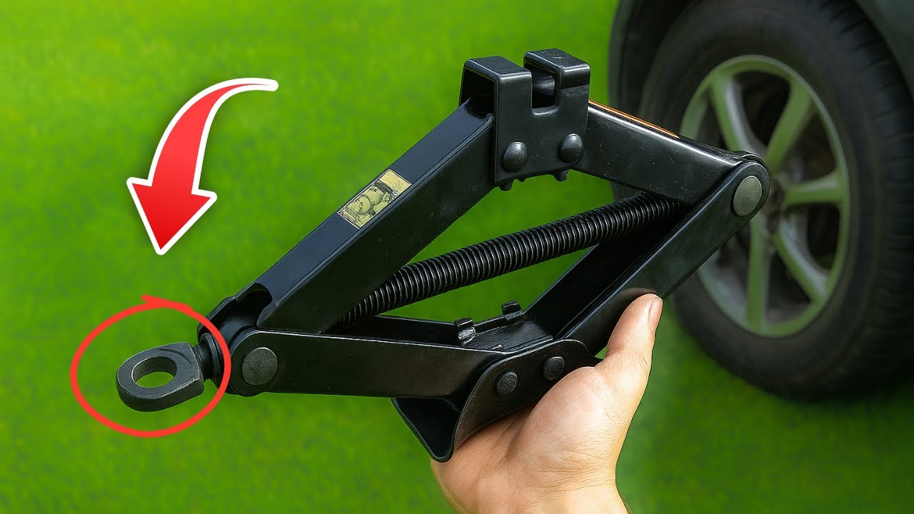 Unique Idea For A Car Jack Everyone Will Want To Learn ! - YouTube