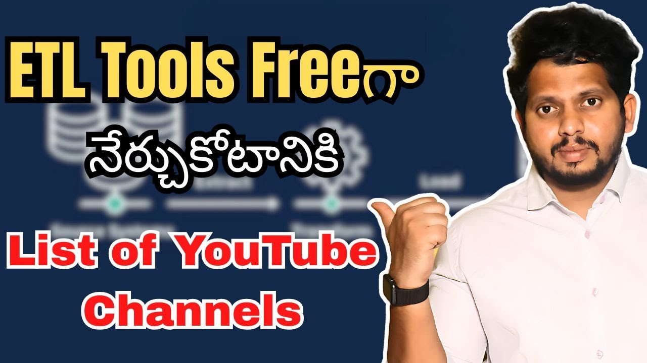 ETL Tools Freeగా నేర్చుకోటానికి | ETL Coaching Institute in Hyderabad ...