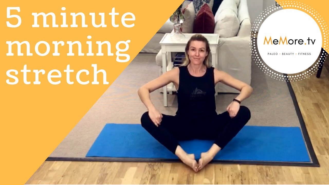 5 Minute Everyday Morning Stretch Routine // MeMore - YouTube