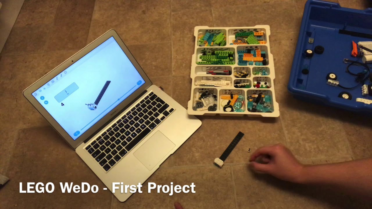 LEGO WeDo Kit First Project - YouTube