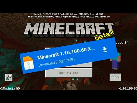 Minecraft PE v1.16.100.60 apk download - YouTube