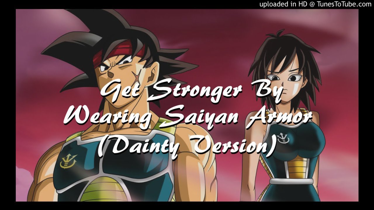 Get Stronger By Wearing Saiyan Armor (Dainty Version) - YouTube