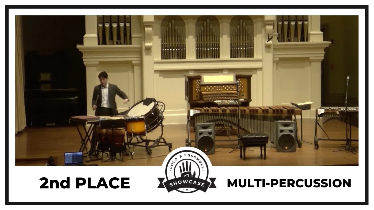2nd Place Multi Percussion Division: Hyunwoo Kim | 2024 Black Swamp ...
