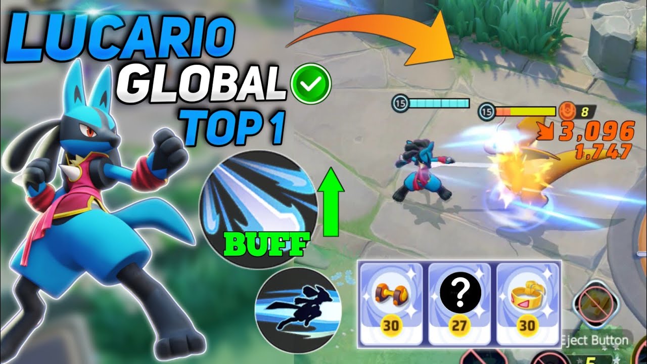 Try this build of Global Top 1 Lucario for Extreme speed and bone rush ...
