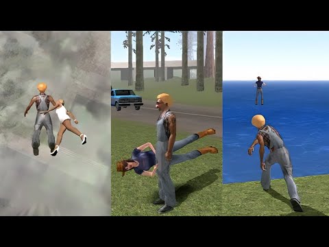 GTA SA - Mobile | Throw Ped Mod - YouTube