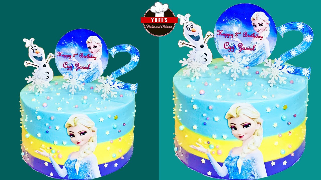 How to Make Frozen Cake | Easy Way to Make Frozen Cake Using Boiled ...
