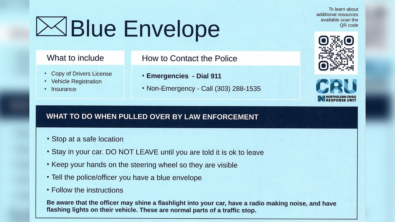 Blue Envelope Program - YouTube