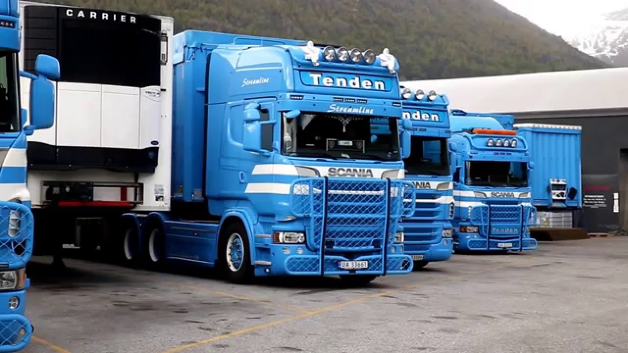Thor Tenden Transport Scania's in Action - YouTube