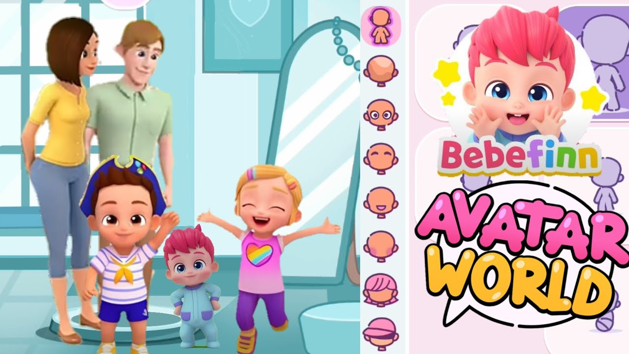 WOW HOW TO MAKE BEBEFIN CHARACTER IN PAZU AVATAR WORLD #bebefinn # ...