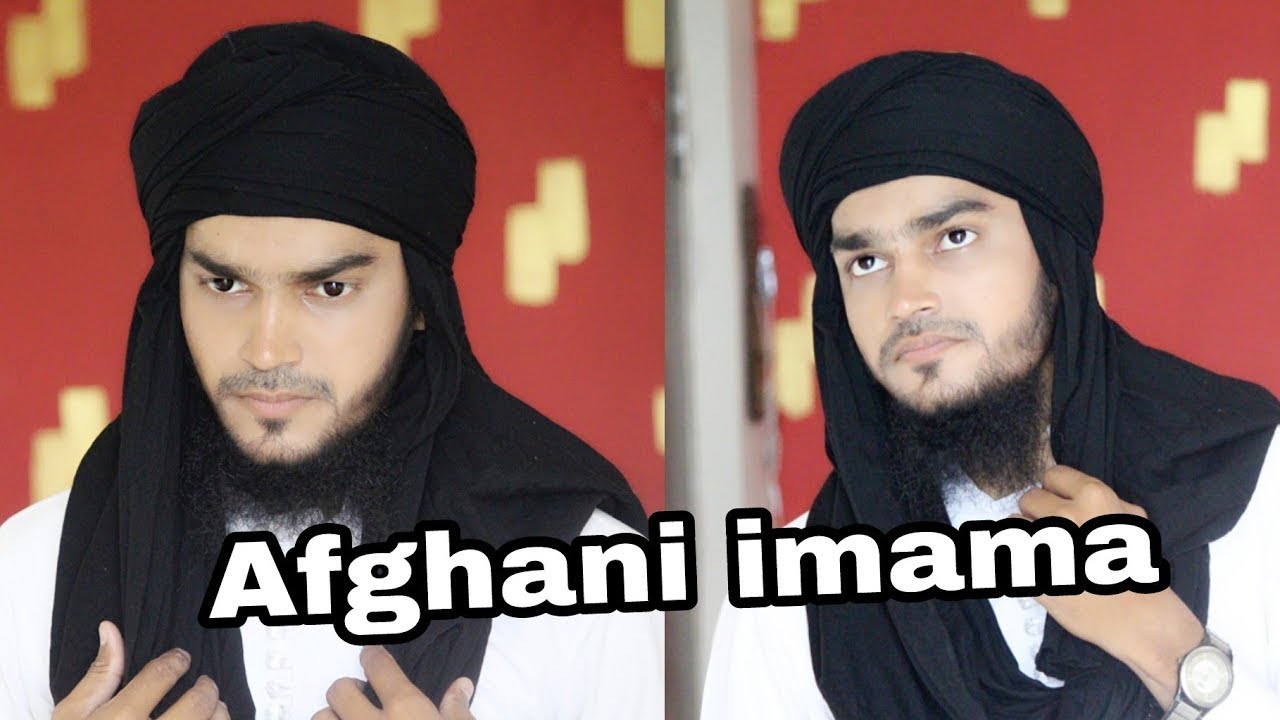 How to tie Afghani style Imama | افغانستان عمامہ | Simple & easy way to ...