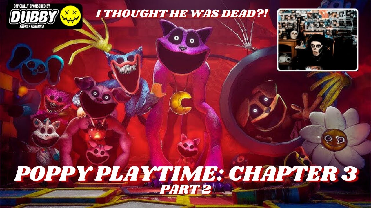 HUGGY'S ALIVE?! - Poppy Playtime Chapter 3 Part 2 - YouTube