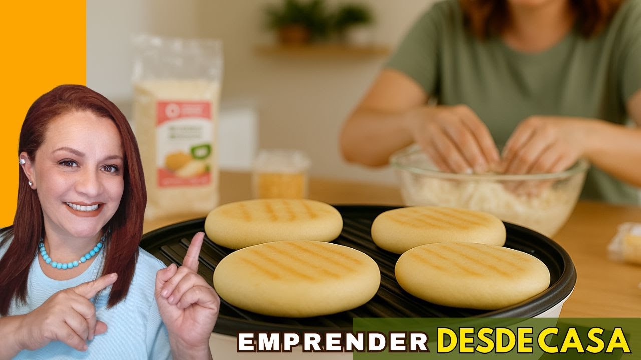 🔴 Cómo Hacer y Moldear Arepas 🌽 – Perfectas para Rellenar y Vender en ...