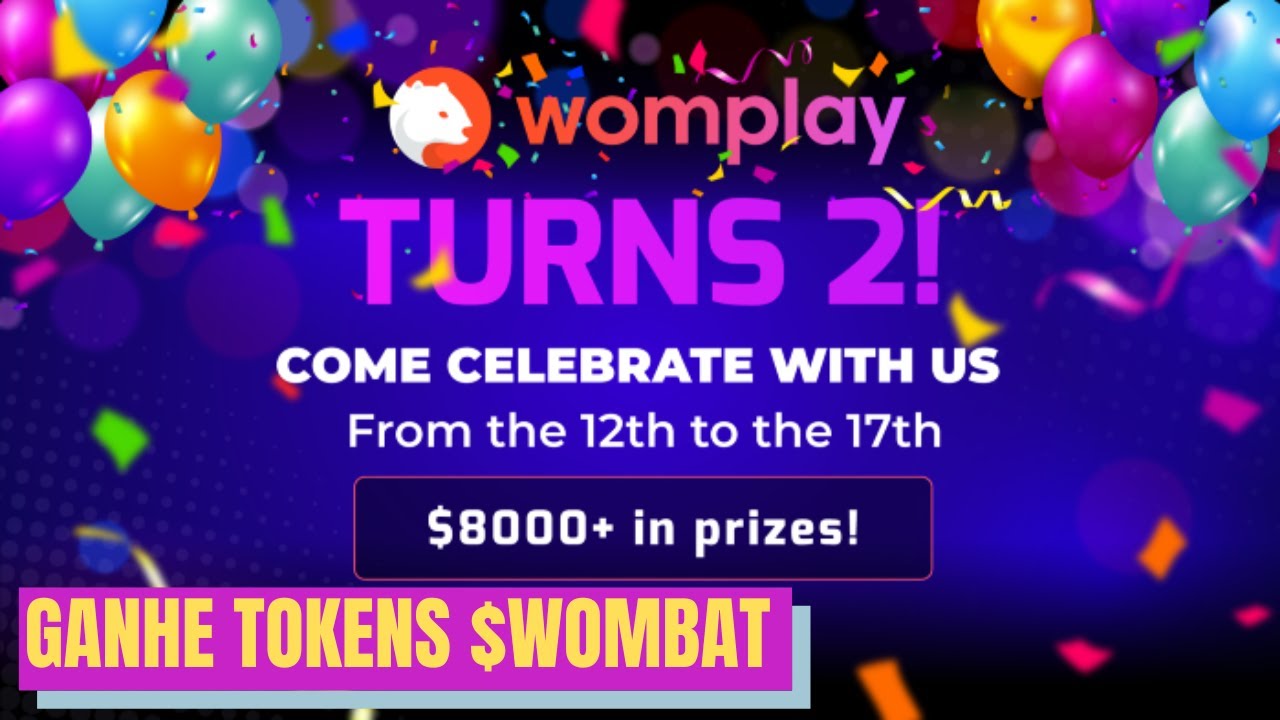 8.000 Dólares em Tokens $Wombat mais 400 NFT Distribuídos em Evento de ...