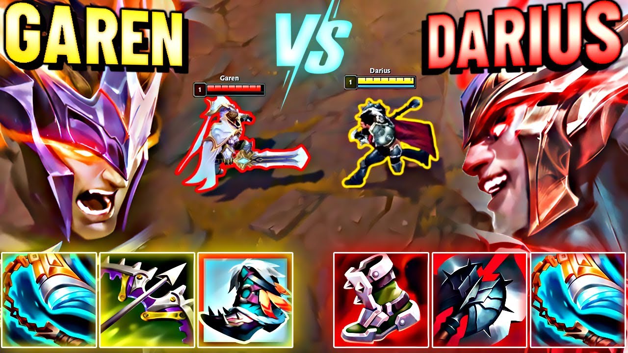 GAREN vs DARIUS (NEW NOXUS SEASON) - YouTube