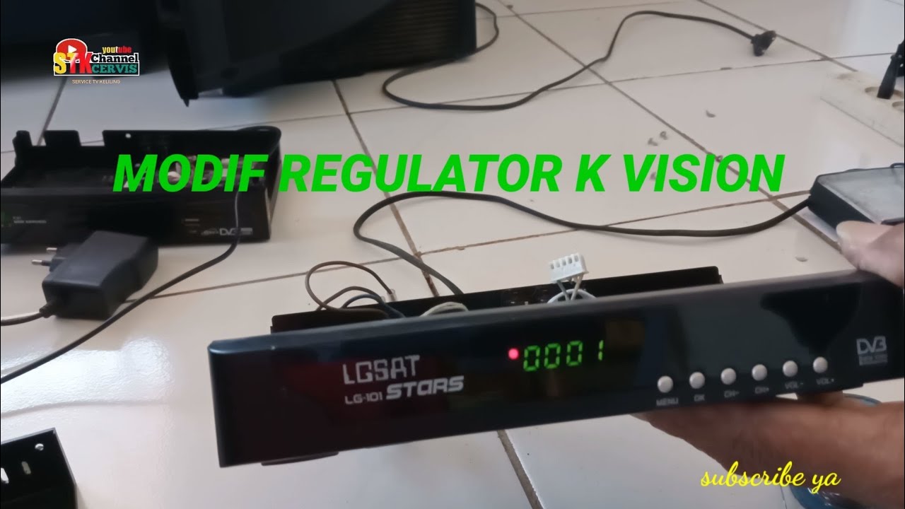 Memangfaatkan yang ada modifikasi regulator K Vision - YouTube