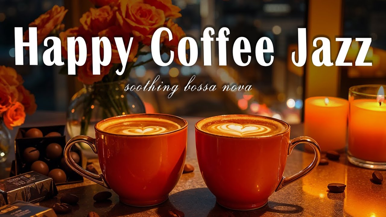 Happy Coffee Jazz & Soothing Bossa Nova ☕Coffee Music Jazz Instrumental ...