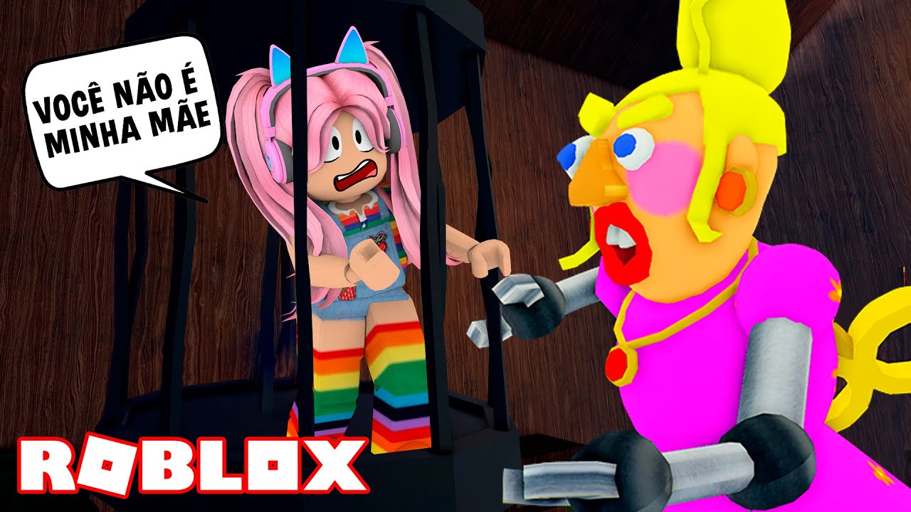 A Minha Madrasta É Uma RobÔ Fuja Da Madrasta Malvada Roblox Youtube