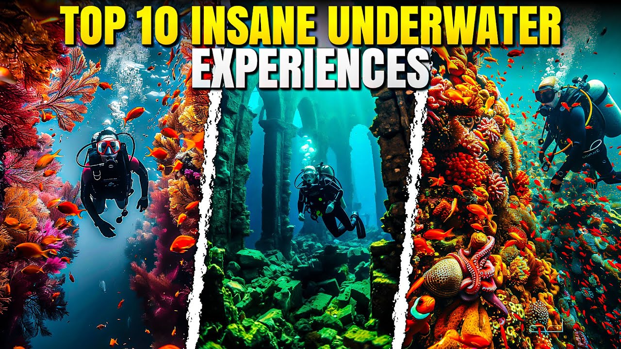Top 10 Breath Taking UNDERWATER EXPERIENCES! - Explore Under the SEA ...