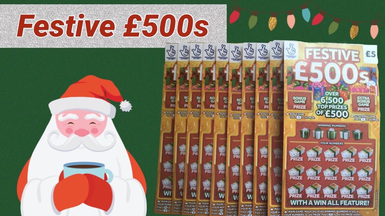 🎄 Festive £500s 🎁 £5 scratch cards today 🎅🏼 with Scratchcard Chancer 🦌 ...