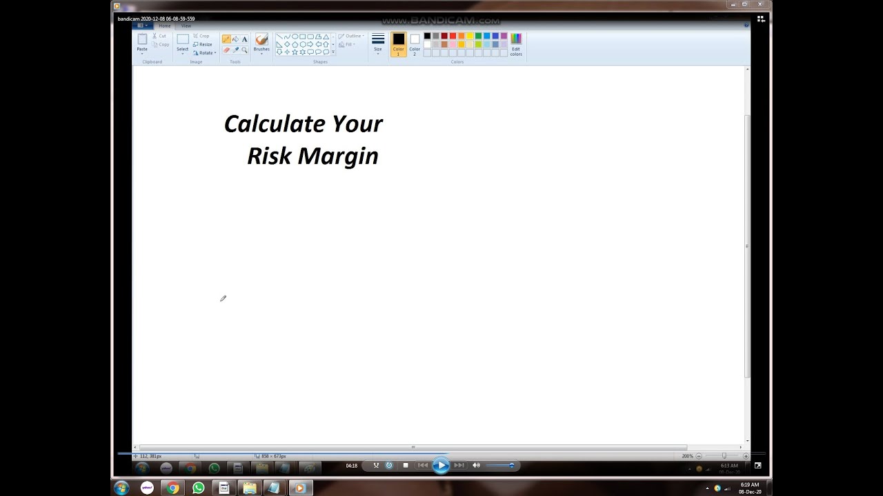 How To Calculate Your Risk Margin - YouTube