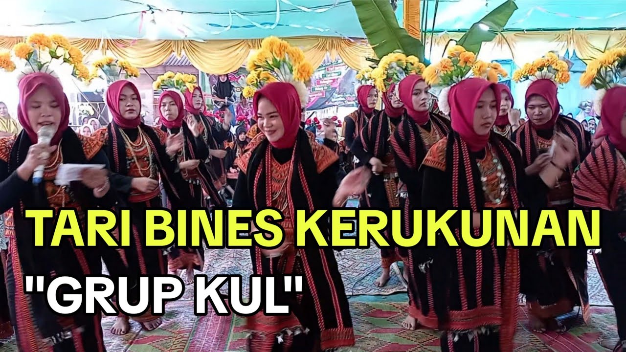 Tari Bines Kute Kerukunan Aceh Tenggara - YouTube
