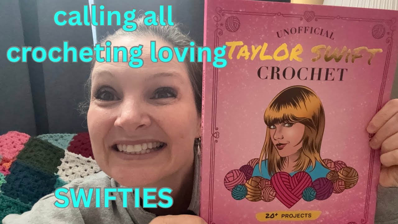 Taylor Swift themed crochet projects - book review - YouTube