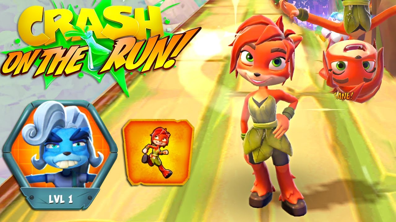 Crash Bandicoot: On the Run! Elora Coco - Frosty Fake Coco's Gang - YouTube