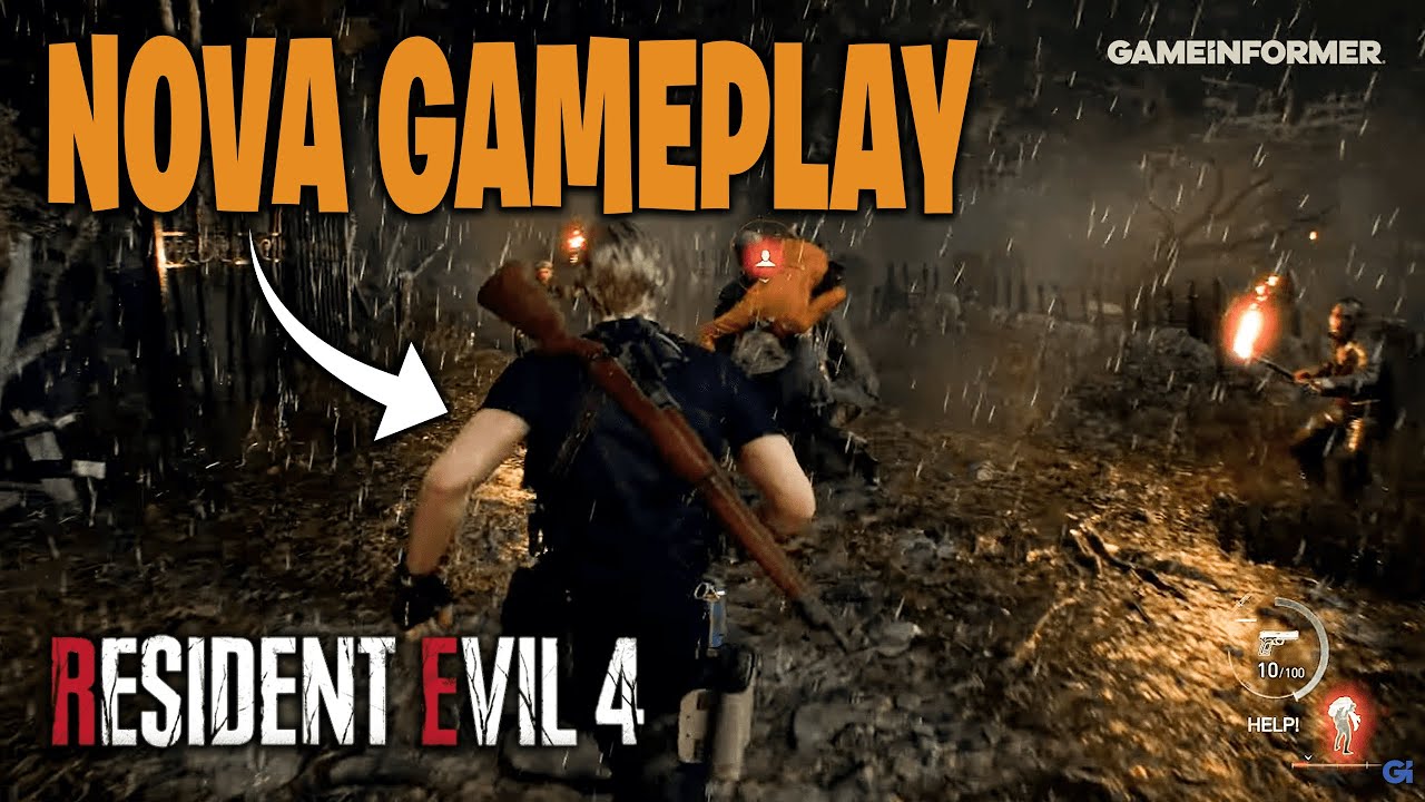 RESIDENT EVIL 4 REMAKE - NOVO VÍDEO DA GAMEPLAY DE RE 4 REMAKE MOSTRA ...