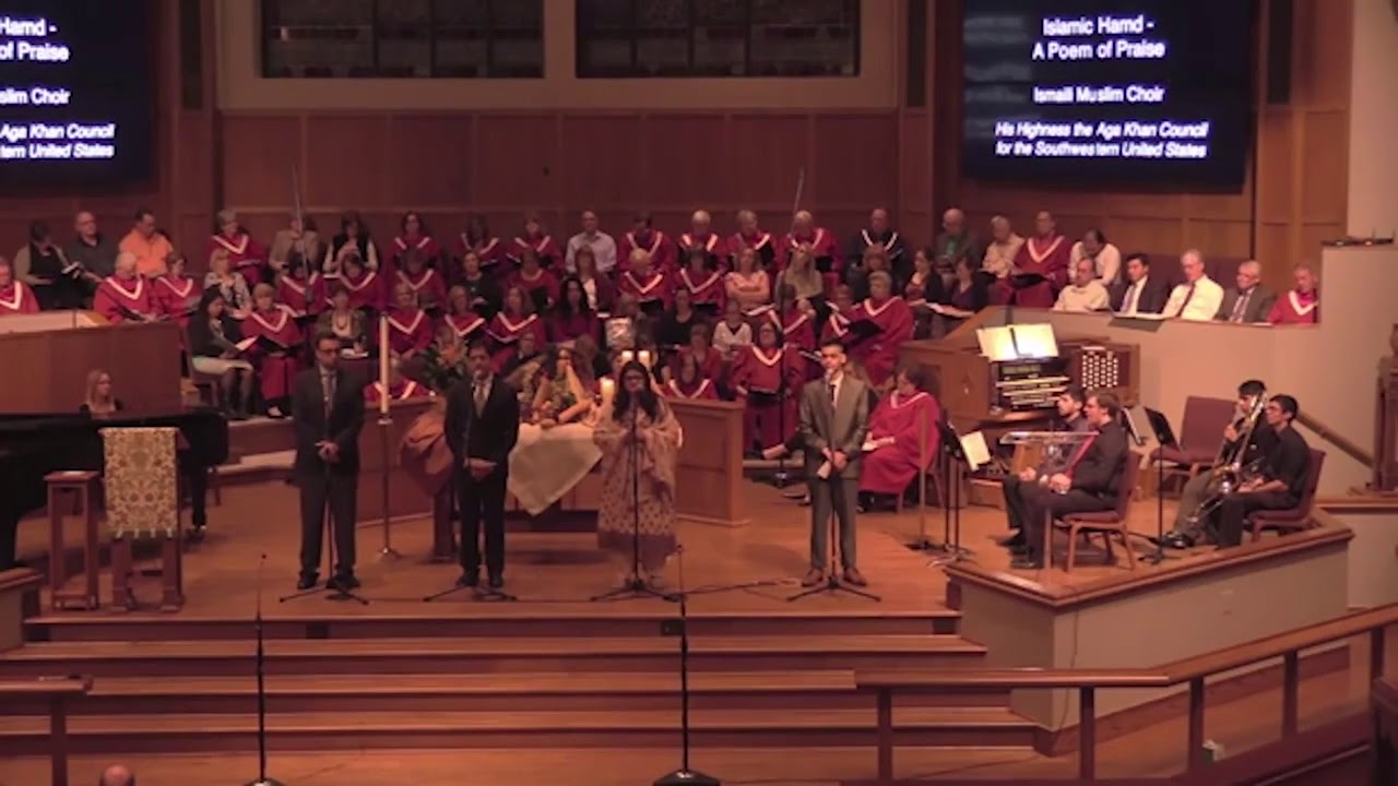 Live Performance by Ismaili Muslim Choir Houston at Interfaith Event in ...