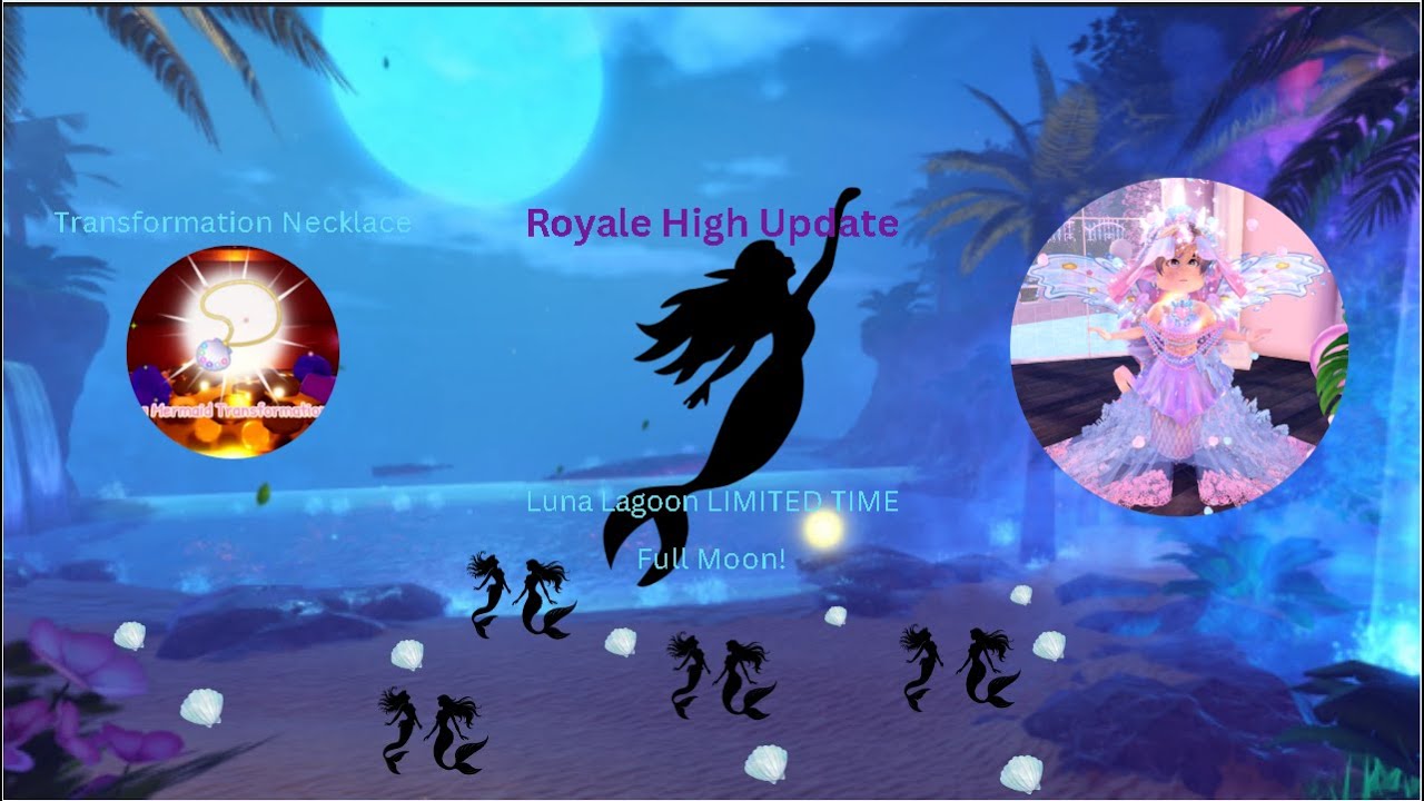 -Royale High- Luna Lagoon Has Released FULL MOON - YouTube