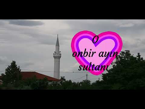RAMAZAN AYINIZ KUTLU OLSUN...