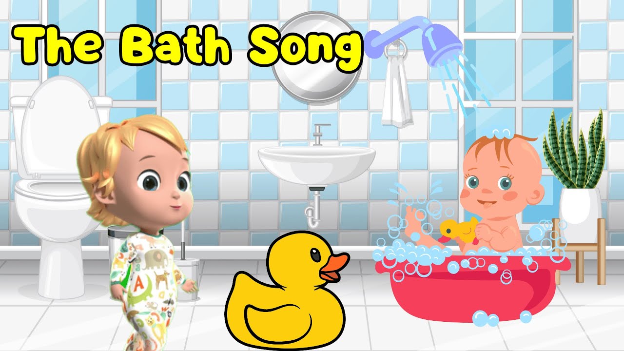 Fun Bath Song for Kids | Splish Splash and Sing Along for a Clean ...