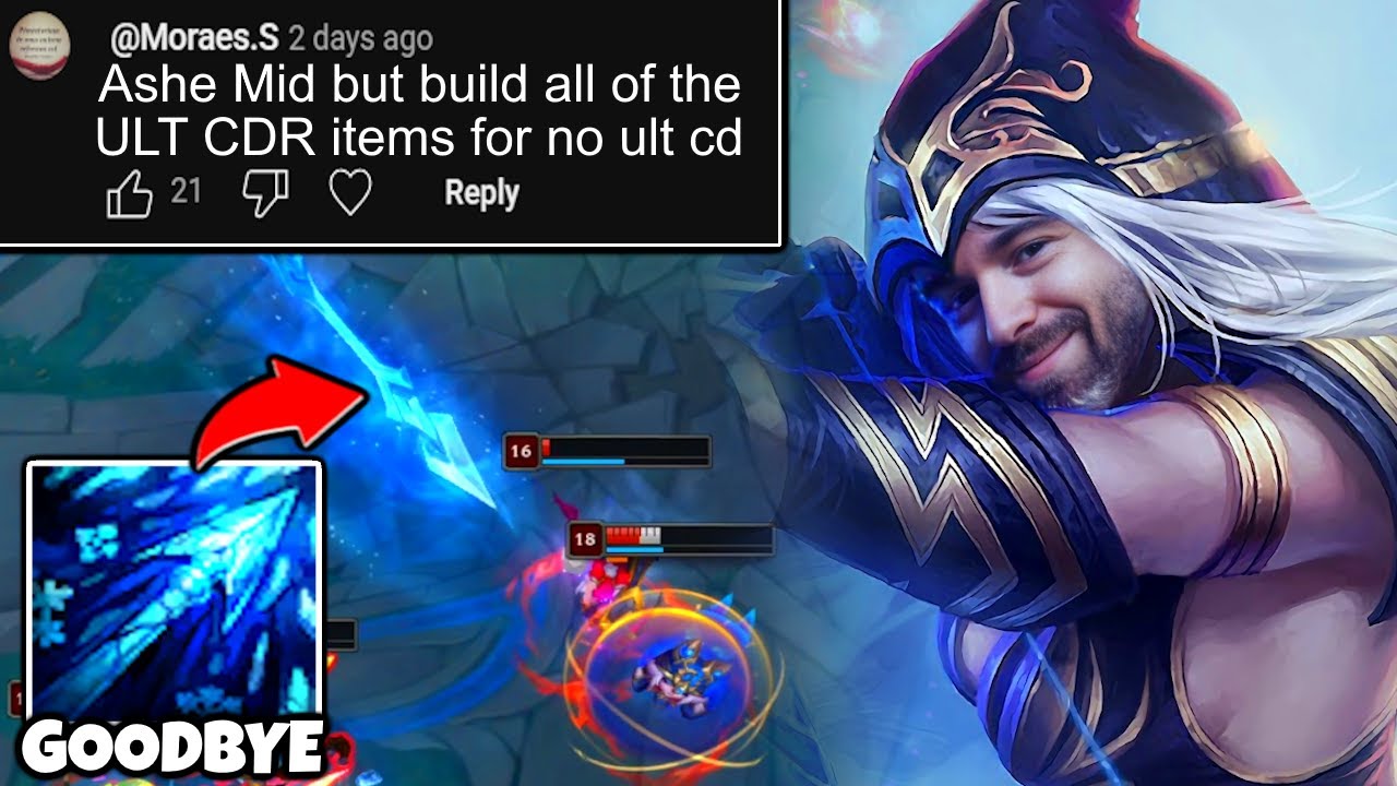 When the enemy disrespects Sniper Ashe Mid | Sera Mid, Bruiser Diana ...