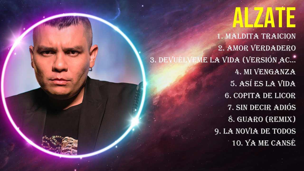 Las mejores canciones del álbum completo de Alzate 2024 - YouTube
